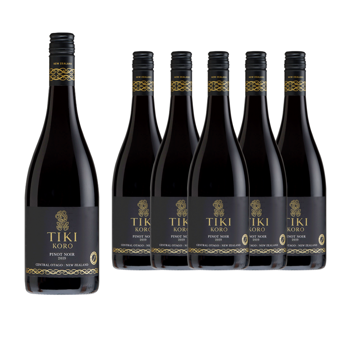 Tiki KORO Central Otago Pinot Noir 2019 ($45 per bottle) – Tiki Wine